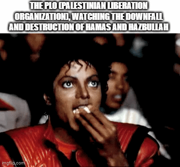 Fun fact: Hamas and the PLO dont like eachother, and the PLO has ...