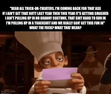 Chef Skinner Reading a Letter - Imgflip