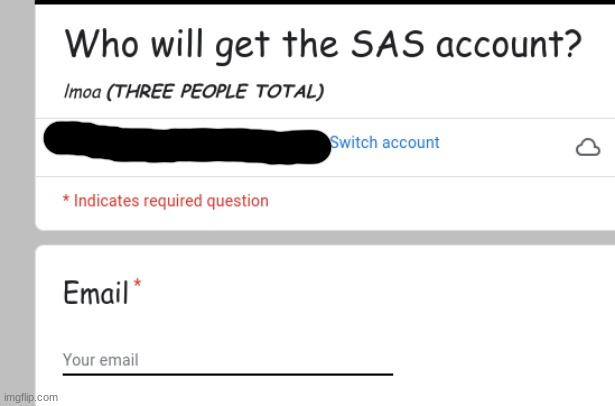 why the fuck are you asking people for their email - Imgflip