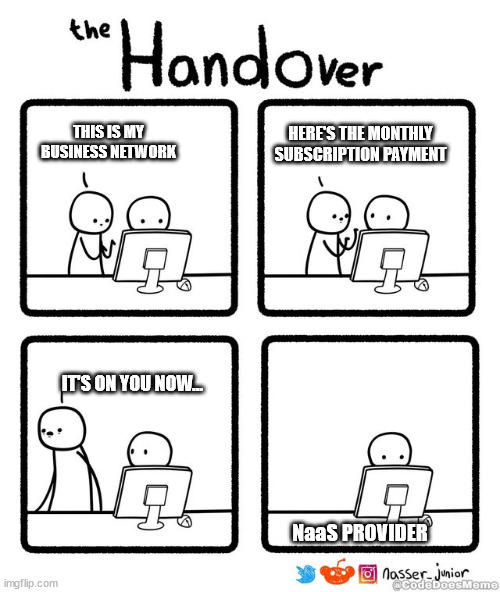 The Handover - Imgflip