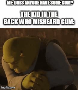 If you don't get it replace the m to a n in gum (and maybe add a s ...