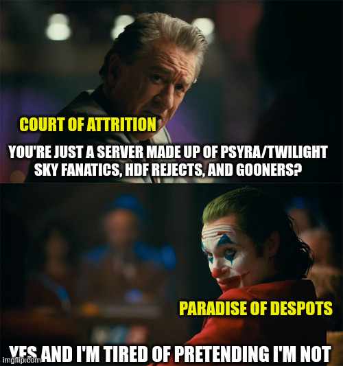 I'm tired of pretending it's not - Imgflip