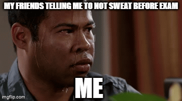 stress sweat - Imgflip