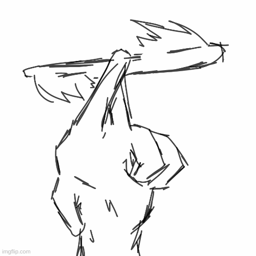 the hand looks rlly shoddy but i tried lol - Imgflip