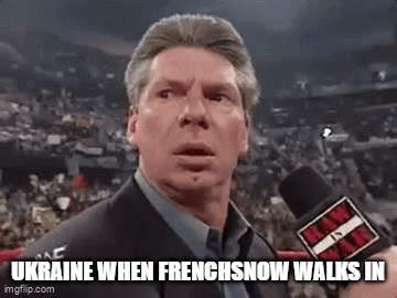 Get it? Ukraine= UK Rain - Imgflip