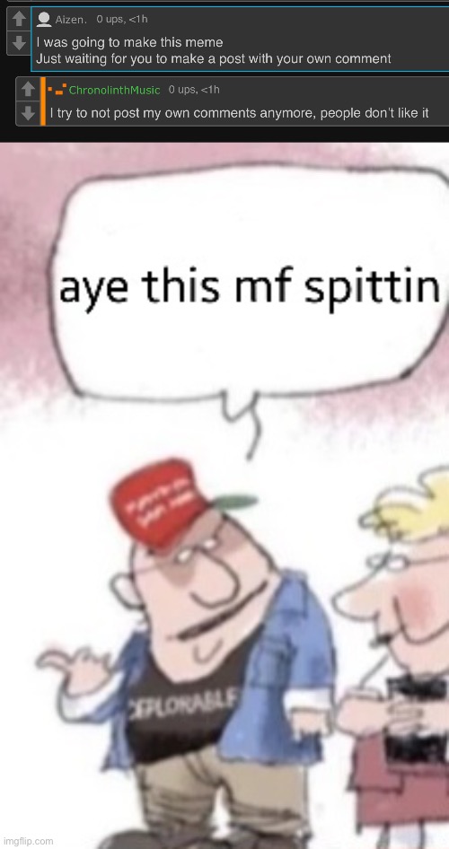 Image tagged in aye this mf spittin - Imgflip