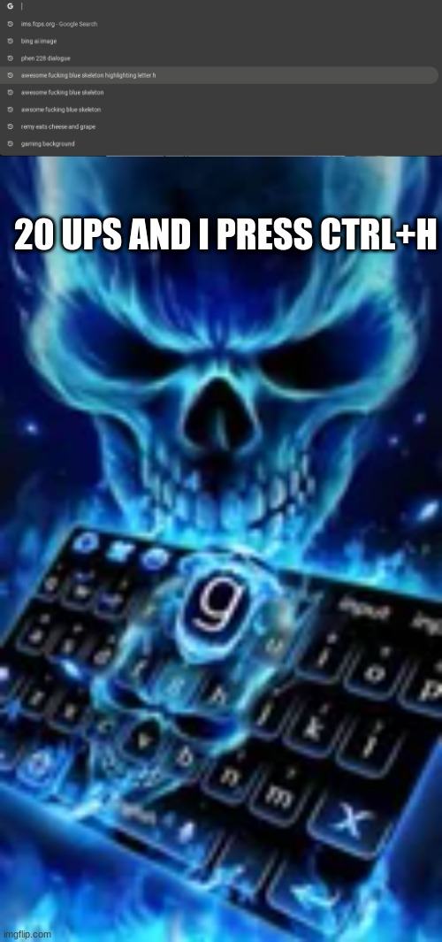 search history - Imgflip