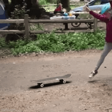 Skateboard Fail But Quick Recovery - Imgflip