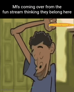 Stinky black guy walking - Imgflip