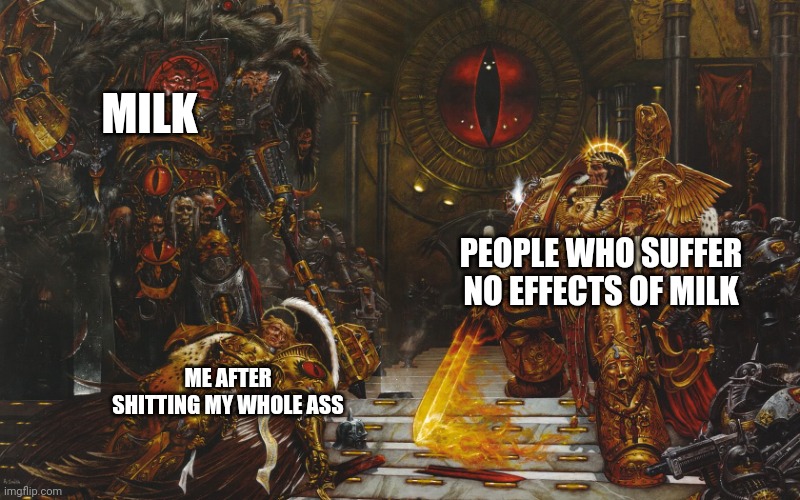 Emperor vs Horus - Imgflip