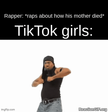 TikTok girls don't care, they dance to any rap song that will get their ...
