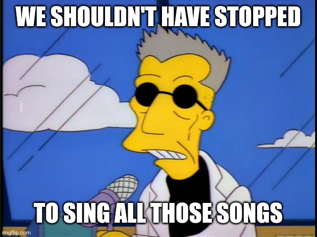 Simpsons Monorail Scientist - Imgflip