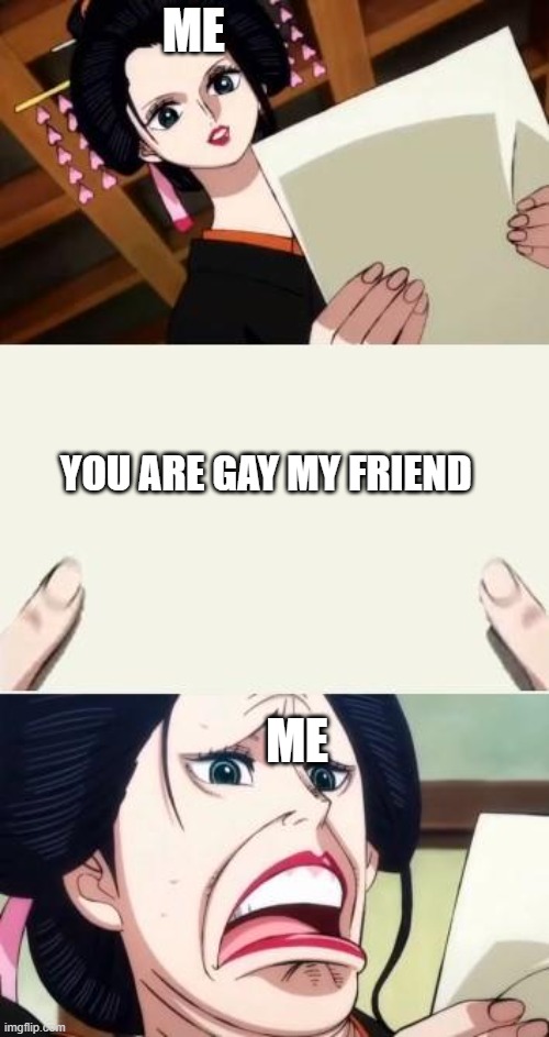 Nico Robin reaction face - Imgflip