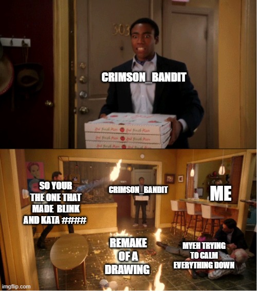 Community Fire Pizza Meme - Imgflip