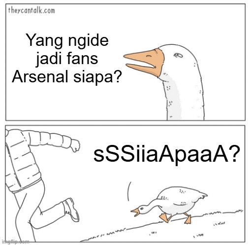 Goose chasing guy HD - Imgflip