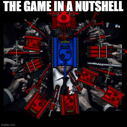 JOHN WICK CHAPTER 2 SURROUNDED BY GUNS - Imgflip