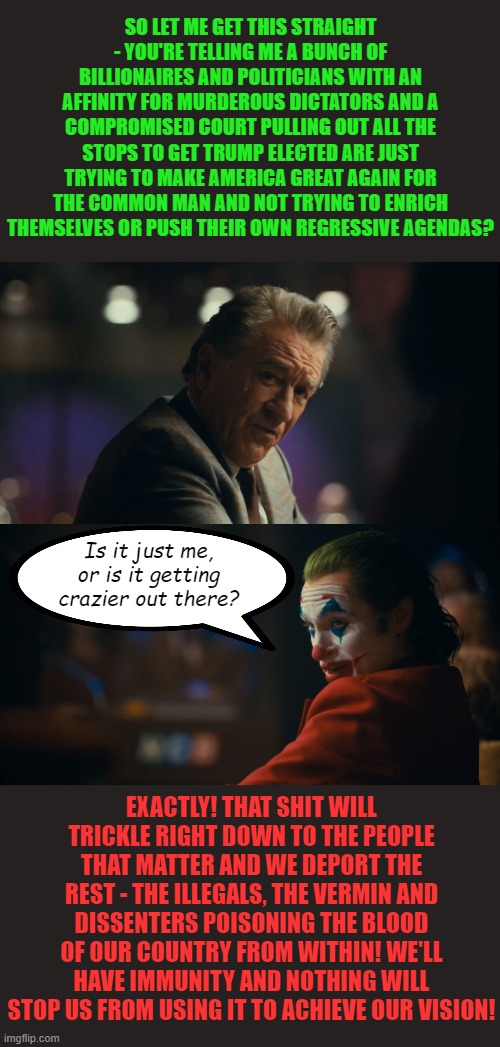 This is the choice before you America. There's no coming back from ...