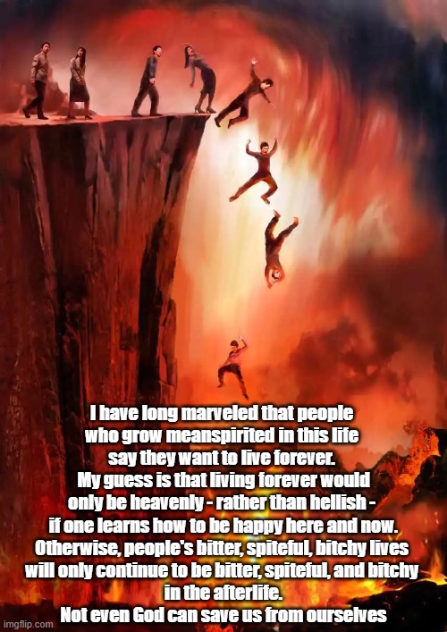 Not Even God Can Save Us From Ourselves - Imgflip