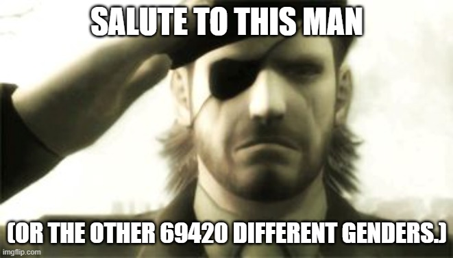 Big Boss Salute - Imgflip