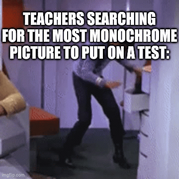 How am I supposed to know which one's the mitochondria when it's all black and white - Imgflip