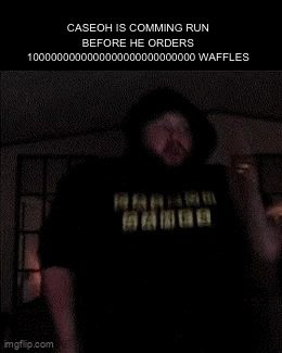 Caseoh running - Imgflip