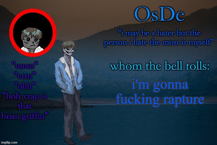 OsDe announcement template - Imgflip