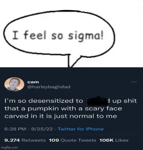 I feel so sigma! - Imgflip
