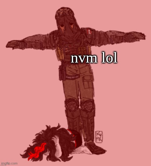 AFK t-posing over Claire ty kyfa - Imgflip