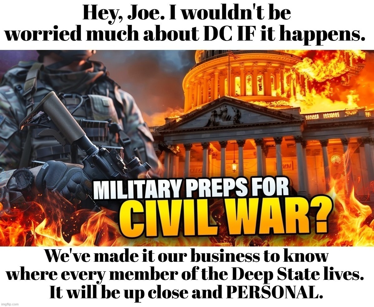 Military Preps For Civil War? - Imgflip