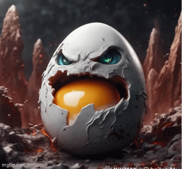 Angry Egg - Imgflip