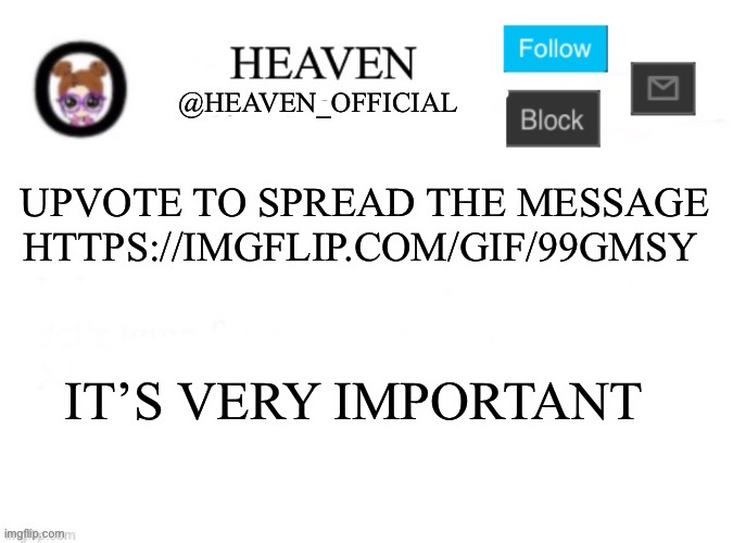 It’s important - Imgflip