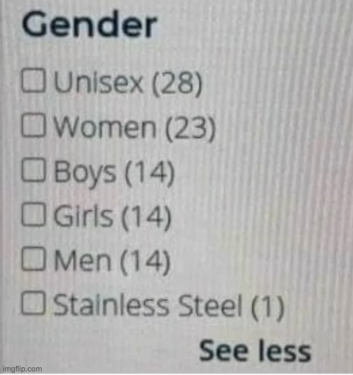 yes i identify as a stainless steel 2x4 - Imgflip