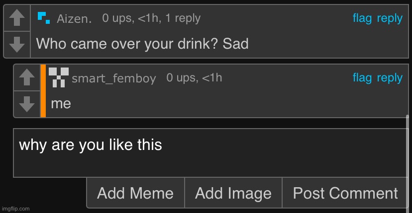 Milkshake I made is so thick that the straw isn't even functional - Imgflip