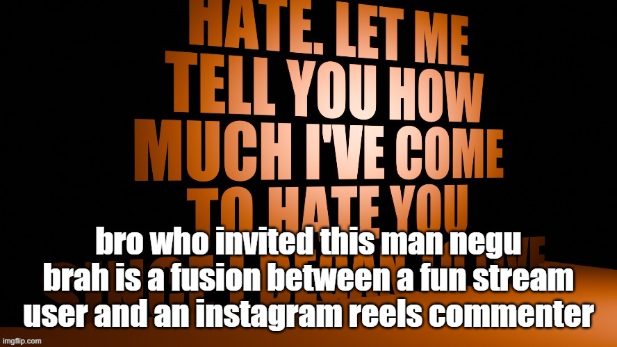 AM Hate Speech 3D - Imgflip