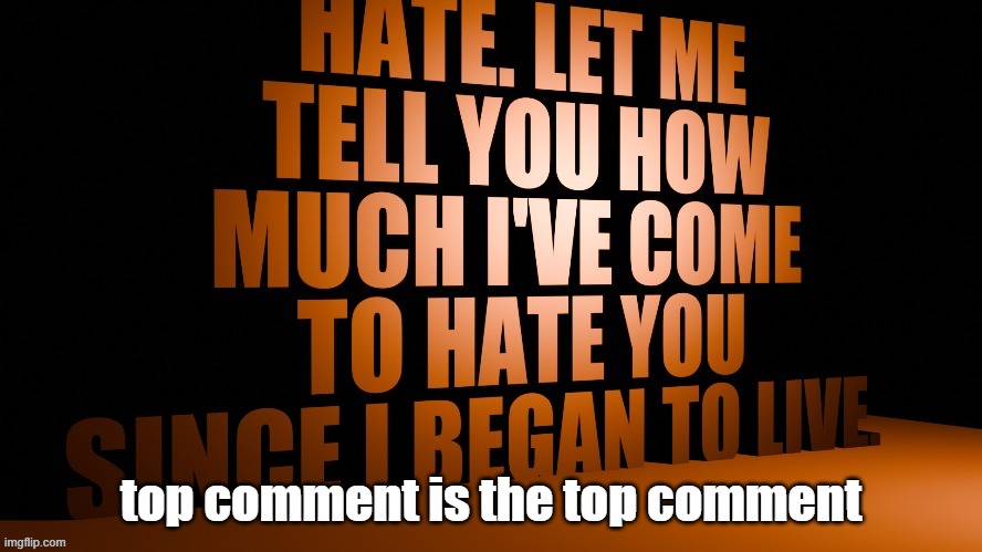 AM Hate Speech 3D - Imgflip