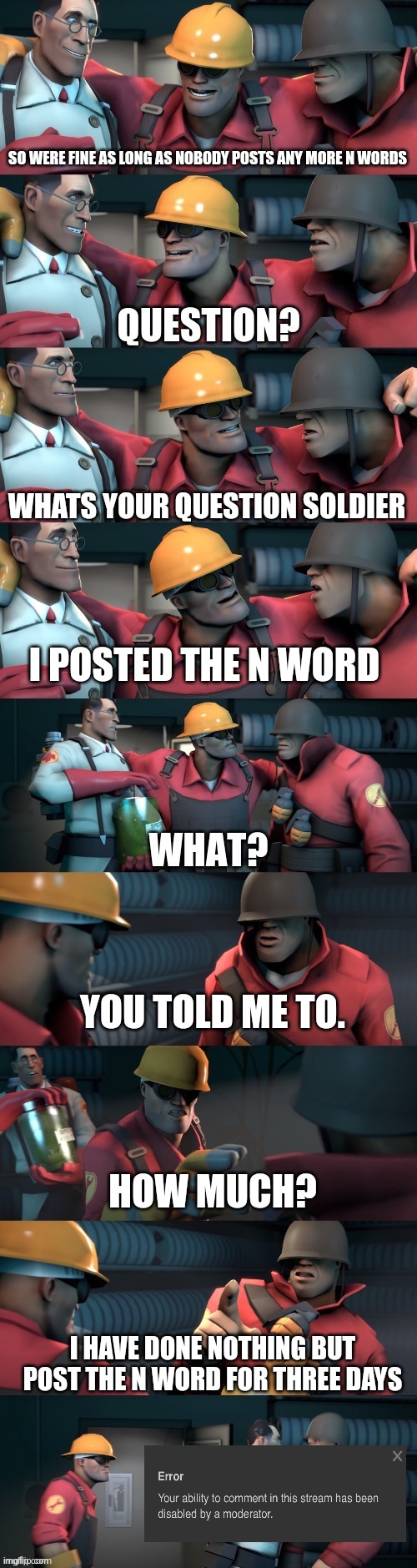 TF2 teleport bread meme English - Imgflip