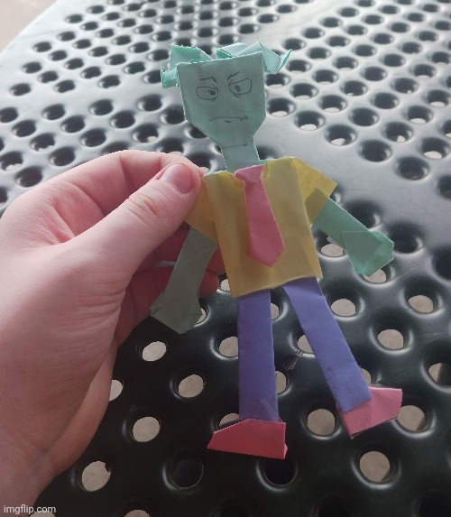 Nice opinion but... origami spryman - Imgflip