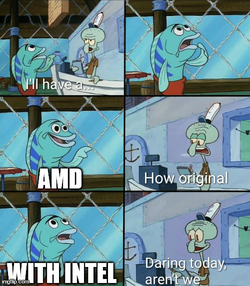 Daring today, aren't we squidward - Imgflip