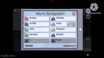 Among Us Voting - Imgflip