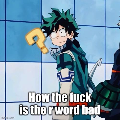 Image tagged in deku questioning reality - Imgflip