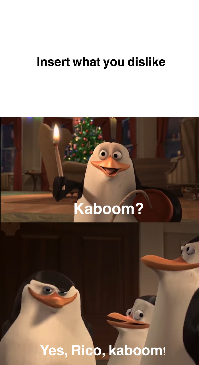 rico say kaboom what Blank Template - Imgflip