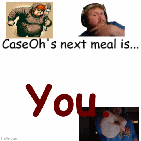 Screenshot to see what you get! (Hint: If you get the red one with Caseoh pointing at you, you ...