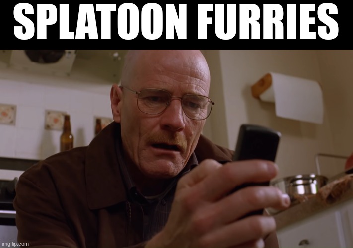 Walter White on his Phone - Imgflip
