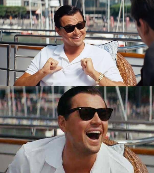 Wolf Of Wall Street Blank Template Imgflip