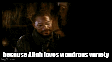 allah loves wondrous variety - Imgflip
