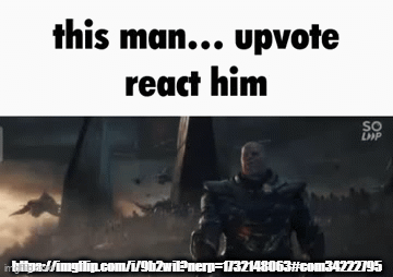 this man upvote react him - Imgflip