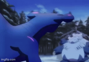 Garchomp looking back at your ass - Imgflip