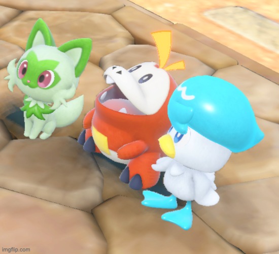 i love the stupid little expression on fuecoco's face istg - Imgflip