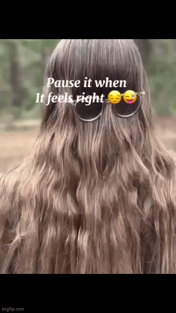 Pause it when it feels right - Imgflip