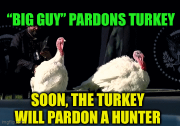 Democratic reciprocity: Turkey pardons Hunter - Imgflip